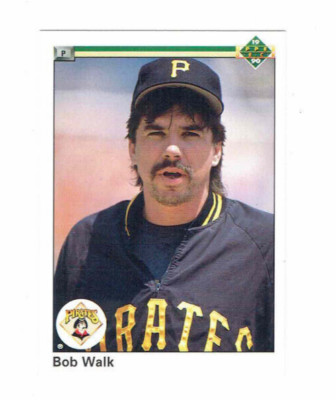 Bob Walk Pittsburgh Pirates Pitcher #596 Upper Deck 1990 #Baseball Card ...