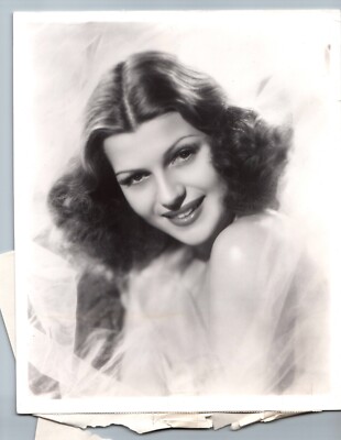 Rita Hayworth (1941) Original Vintage - Stunning Portrait Beauty Photo ...