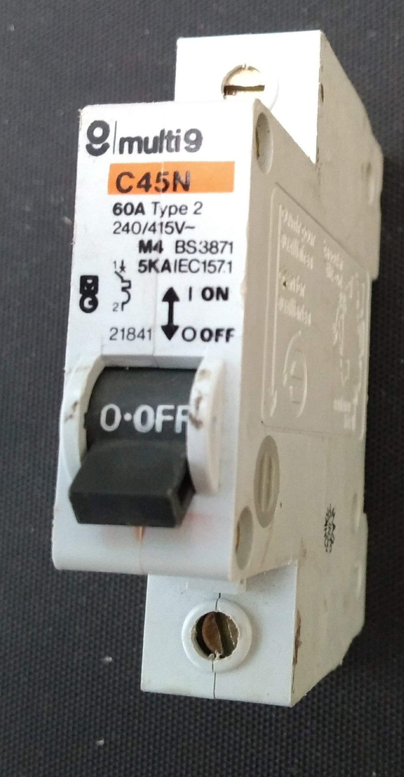 Merlin-Gerin C45N S.P MCB 60A, 32A, 20A,15A,10A, 5A, All Type 2 M6 & M4 ...