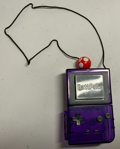 Pokemon BattPoke, Clear Purple Poke Ball Blaster Toy by TOMY 1999 | eBay