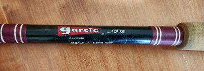 VINTAGE GARCIA CONOLON 6' HEAVY ACTION FISHING ROD 1 PC. 30-80 LB. LINE ...