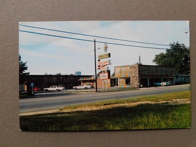 Postcard - Hamilton Holiday Motel & Restaurant - Hamilton, Alabama | eBay