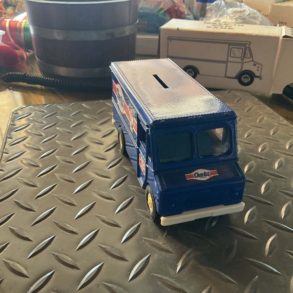 Ertl Die-Cast Frito Lay CHEETOS Van Walk-In Coin Bank c1990s - With Box ...