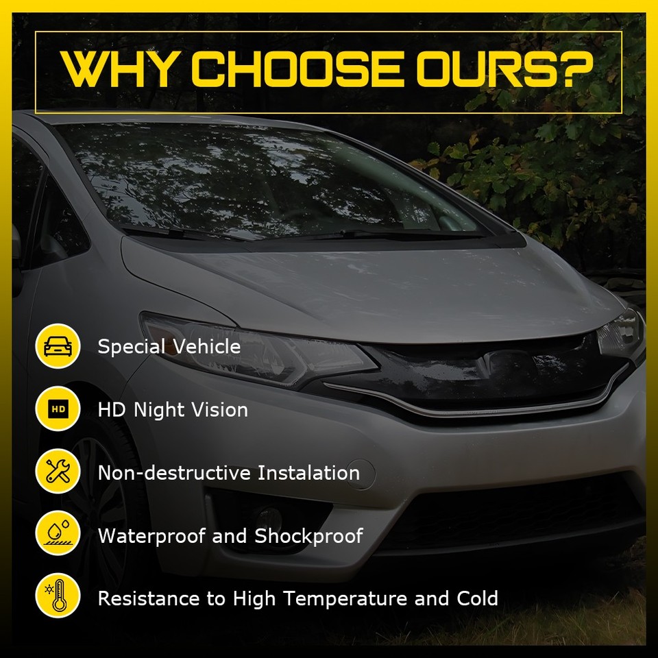 Car Rear View Camera Reverse Backup Camera FOR Honda Fit 2015-2019 ...