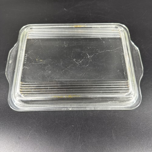 Vintage Pyrex Refrigerator Dish Lid 503-C Clear Ribbed Replacement Lid ...