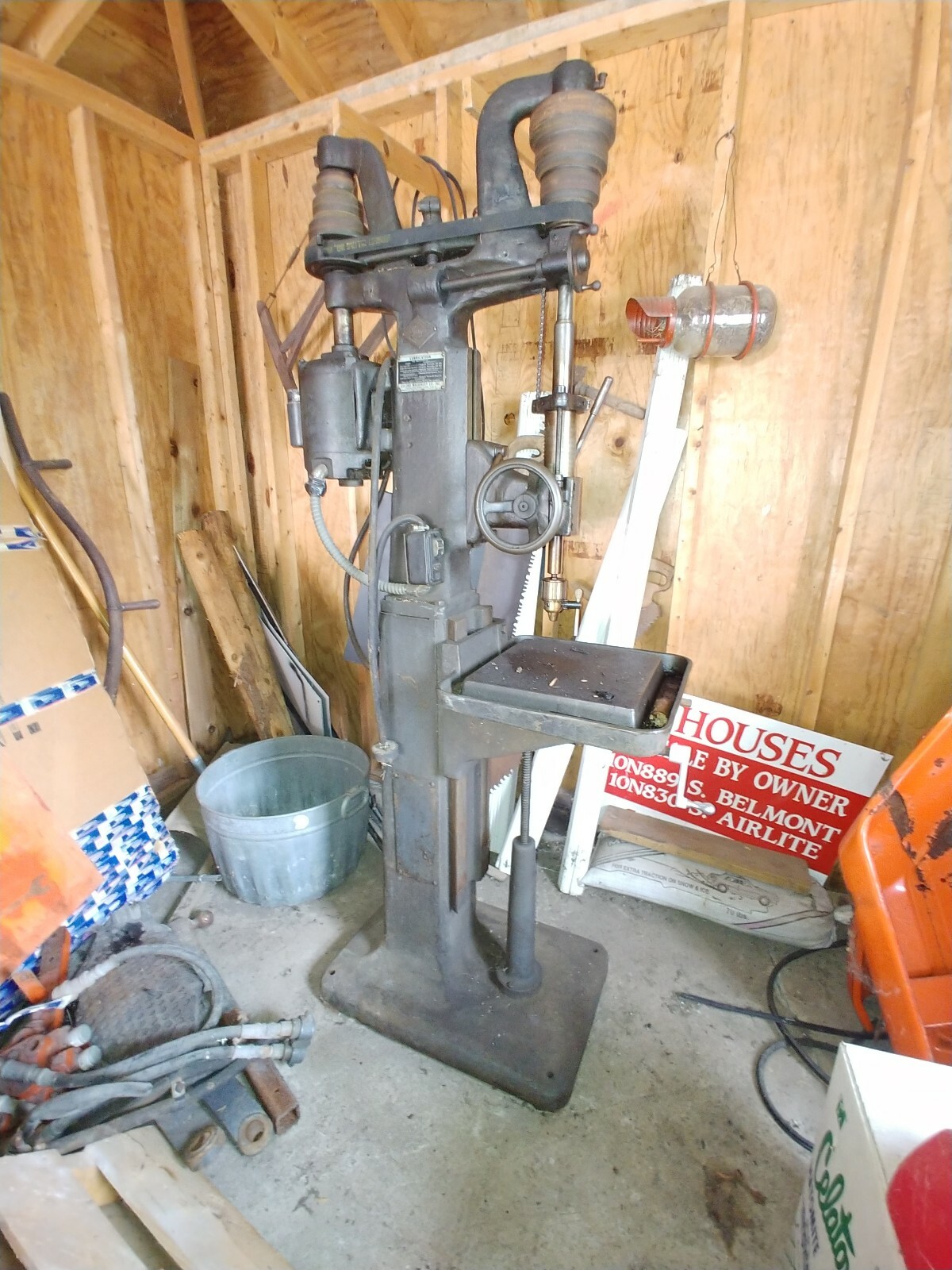 (😳😀Wow!!!) Edlund/C.H.Gosiger, Drill Press (South Bend, Bridgeport ...
