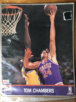 1991 NBA Hoops Action Photos 8x10 Basketball Tom Chambers | eBay