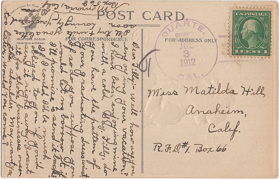 Ellen Clapsaddle Child Betsy Ross Stitching American Flag mailed 1912 ...