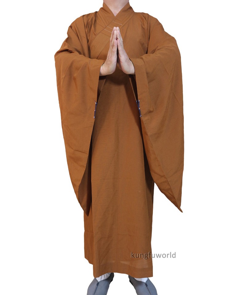 High Quality Buddhist Monk Dress Haiqing Robe Meditation Suit Zen ...