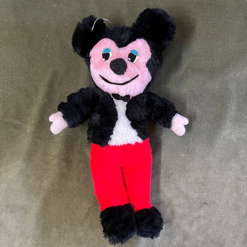 15.5” Mickey Mouse - Handmade (?) Fleece Home Craft – No Label - Clean ...