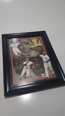 Big Red Machine Framed Poster Photo 50th Anniversary All Time Gold ...
