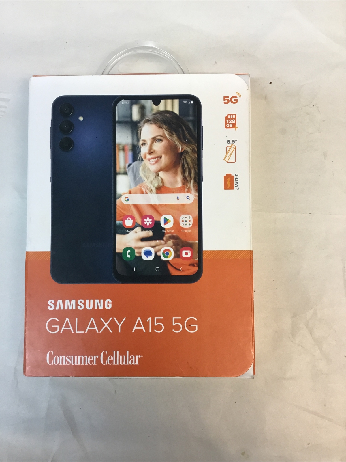 Samsung Galaxy A15 5G (128GB, 6GB) 6.5" CONSUMER WIRELESS NEW | eBay