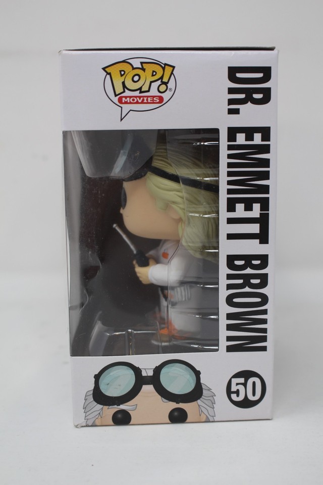 Dr Emmett Brown Funko Pop #50 - Back to the Future | eBay