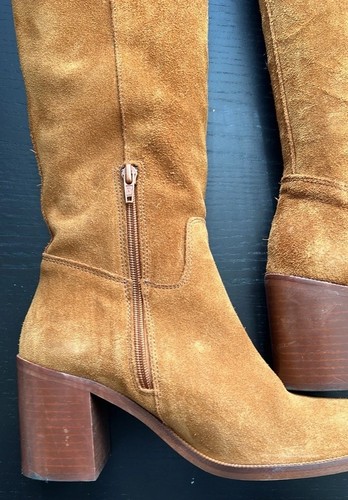 New intentionally Blank Port Tall Suede Boots Size 39 | eBay