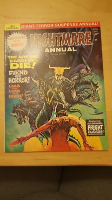 Nightmare 1972 Annual -Giant - NEVER OPENED/READ - EXCELLENT CONDITION ...