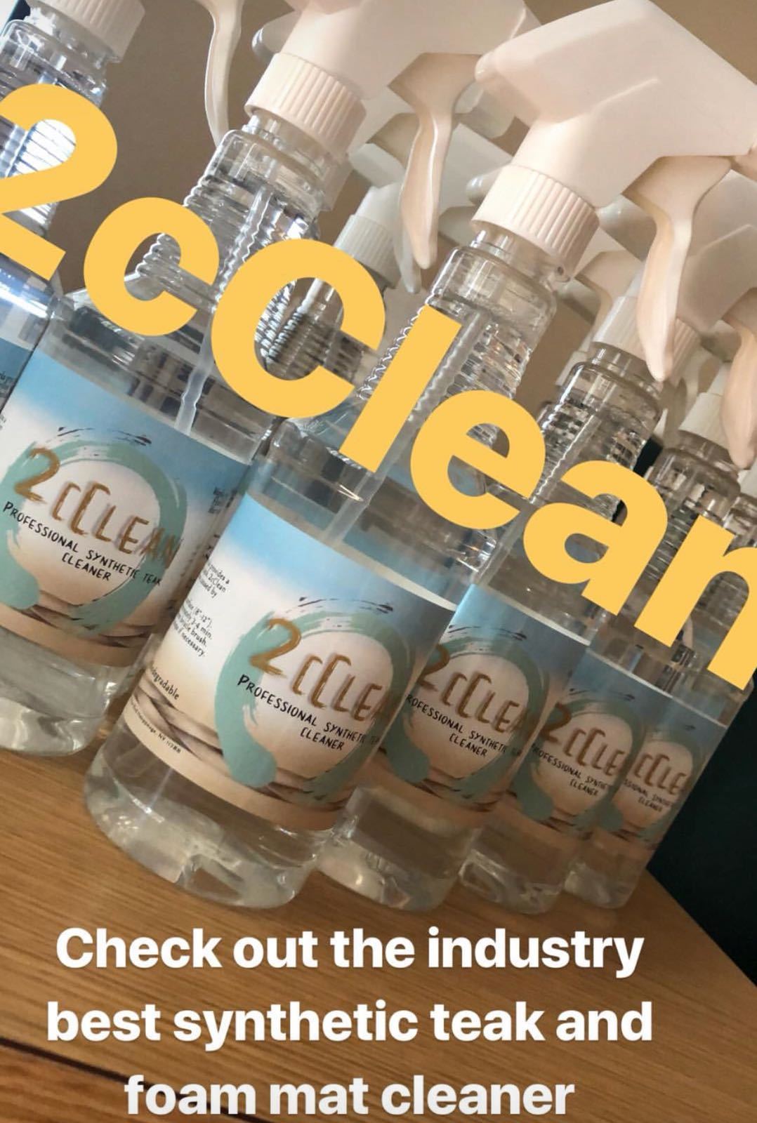 APF Supply Group 2cClean Professional Synthetic Teak Cleaner | eBay