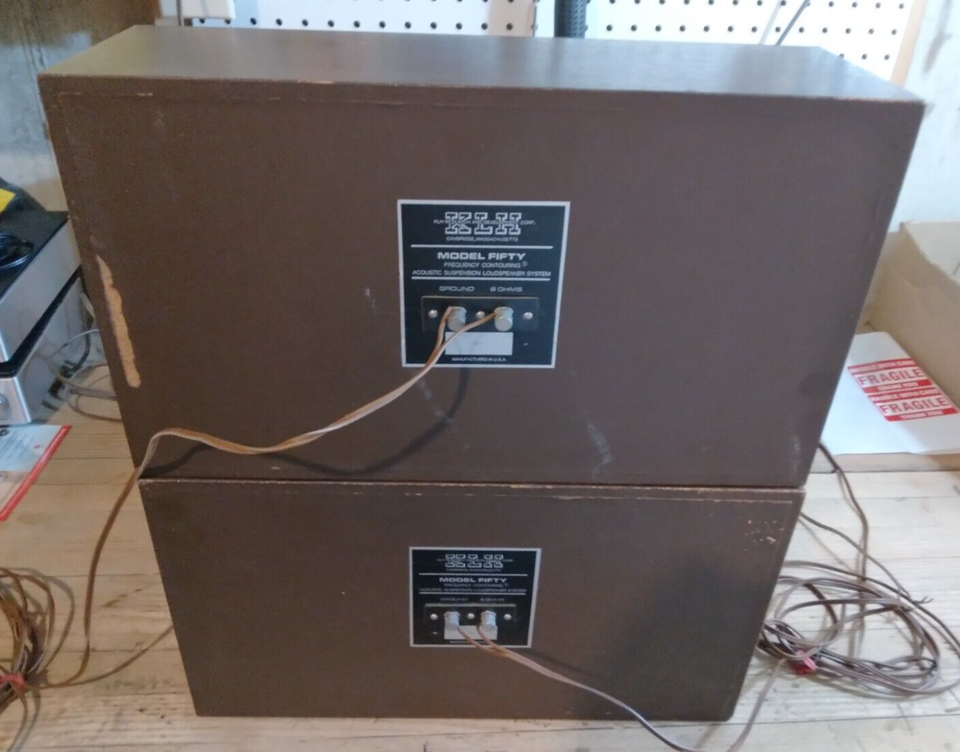 Rare Vintage KLH Model Fifty Stereo System | eBay