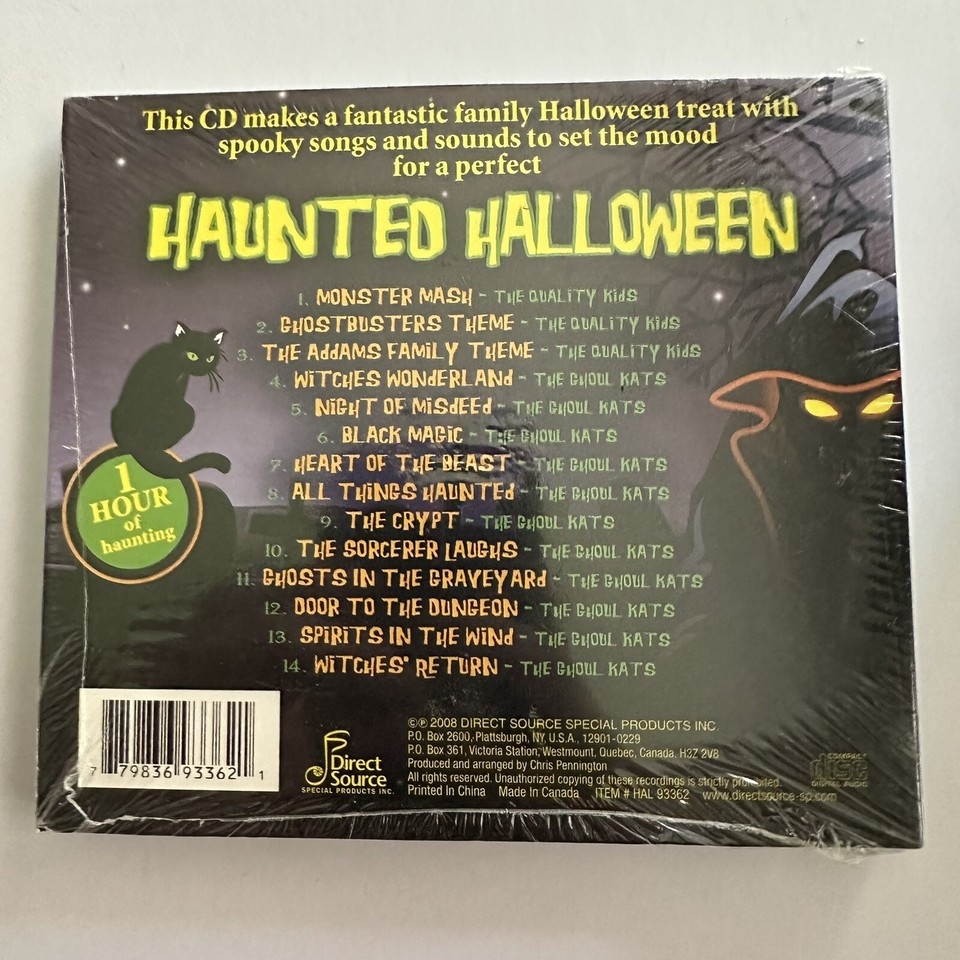 Haunted Halloween (CD, 2008) Fun & Spooky Songs & Sounds (Brand New) | eBay