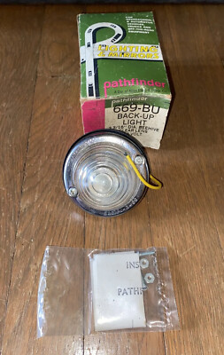 Vintage Pathfinder 669-BU Back-up Light Beehive Clear Lens Truck Off ...