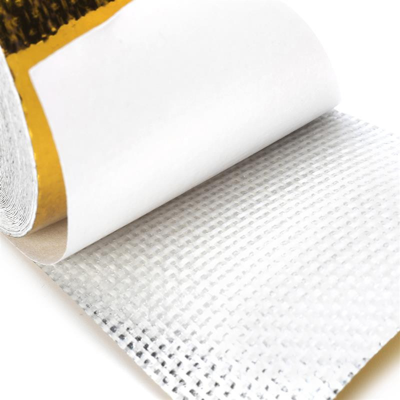 30FT Gold Intake Heat Reflective Tape Shield Self-adhesive Wrap High ...