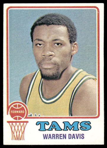 1973-74 Topps #229 Warren Davis - EX | eBay