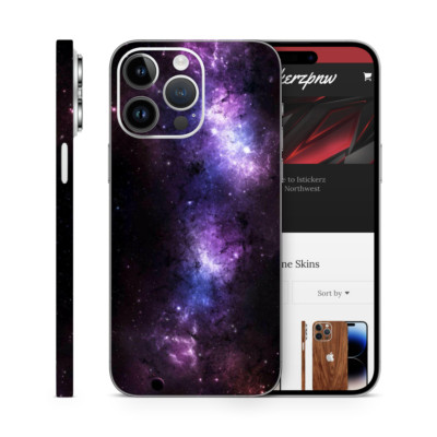 Phone Vinyl Skin Galaxy Wrap Decal Cover | eBay