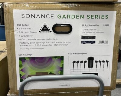 Brand New Sonance Garden Series 8.1 Outdoor Speaker System With ...