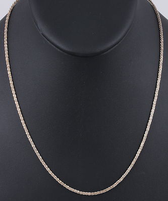 STERLING SILVER SPARKLE CHAIN NECKLACE 925 FINE 5031 | eBay