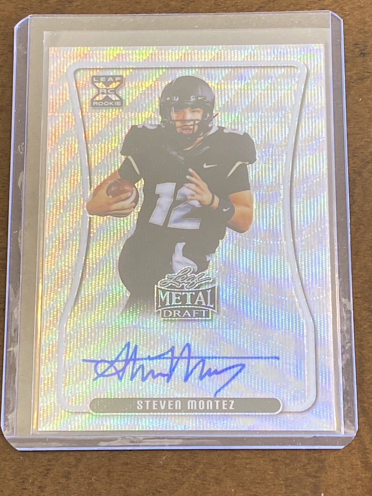 Steven Montez 2020 NFL Leaf Metal Draft Auto Redskins Rookie SP 38/50 🔥 ...