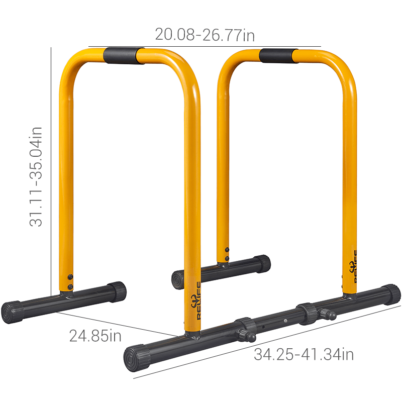 Dip Station Functional Heavy Duty Dip Stand Fitness Pull Up Stand Dip ...