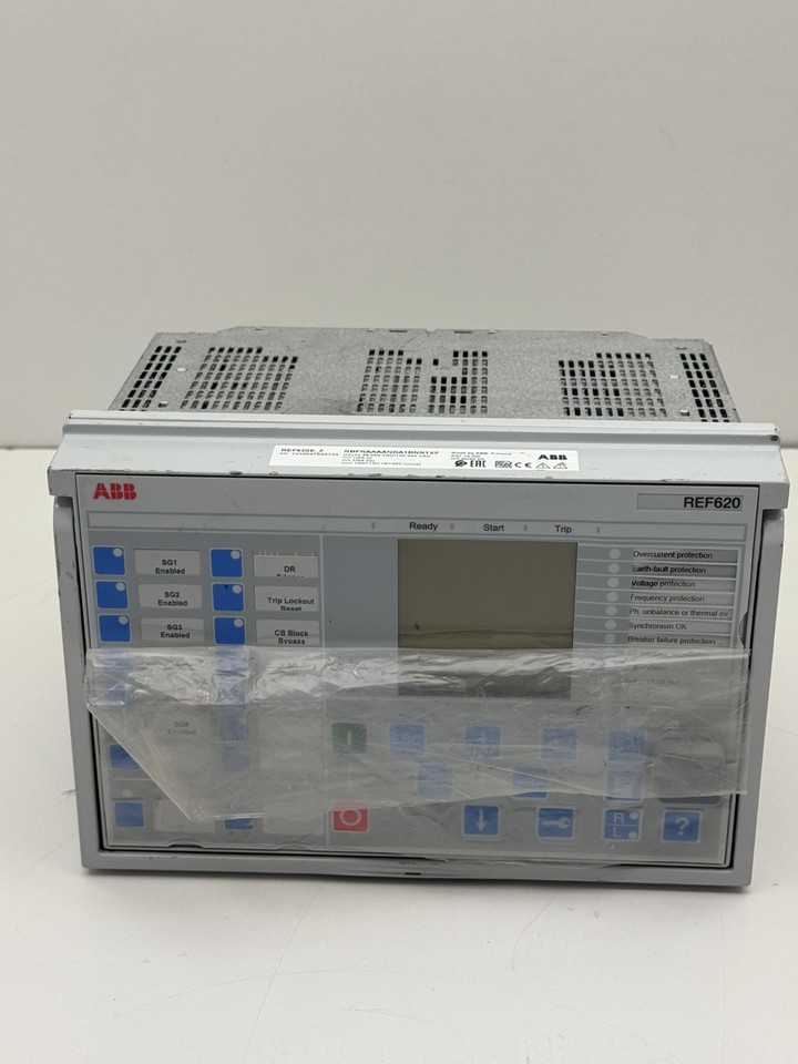 ABB REF620 FEEDER PROTECTION AMD CONTROL RELAY REF620E ...