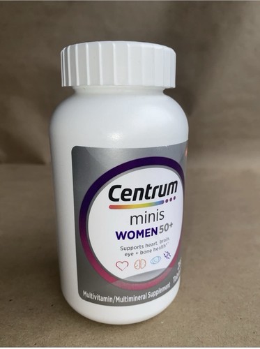 Centrum Minis Silver Women’s 50+ Multivitamin – Vitamin D3, B Vitamins ...