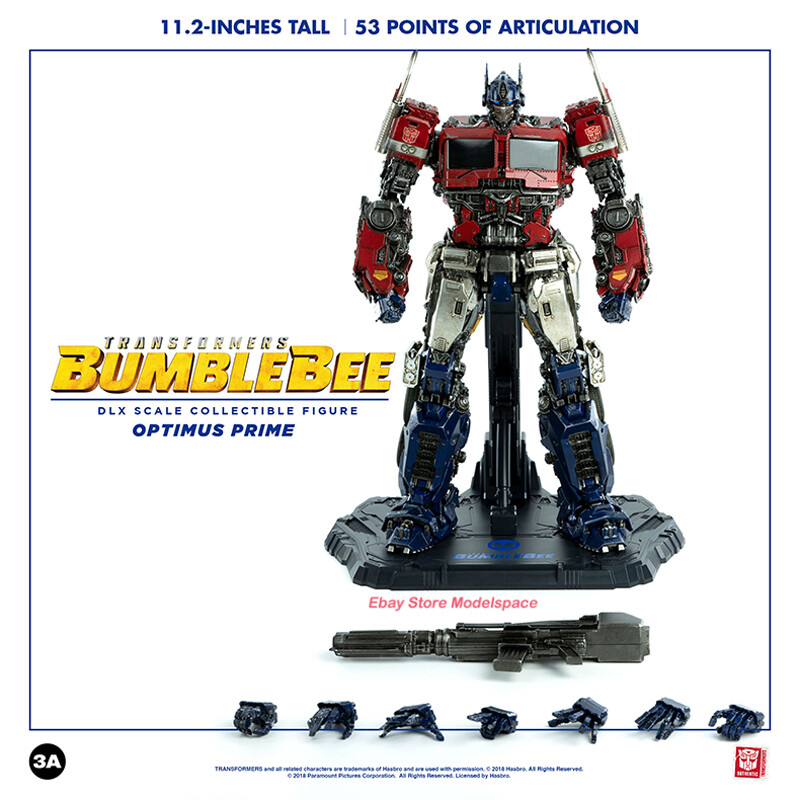 Threezero 3A Optimus Prime Diecast Transformation Toy Action Figure In ...