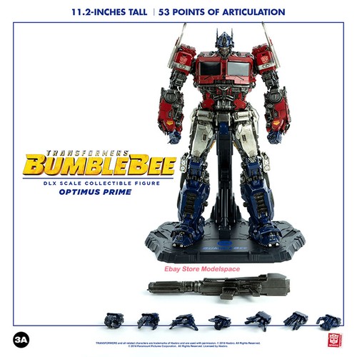 Threezero 3A Optimus Prime Diecast Transformation Toy Action Figure In ...