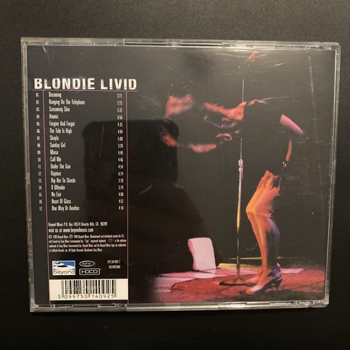 Livid by Blondie (CD, 2001) for sale online | eBay
