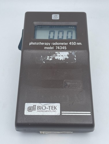 Bio-Tek 74345 Phototherapy Radiometer 450NM (no sensor) | eBay