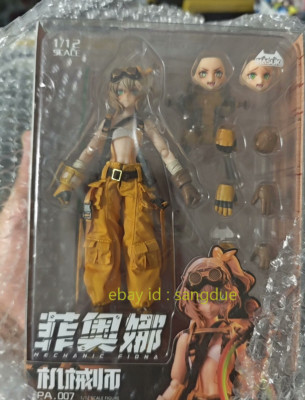 HASUKI Po cket Art 1/12 PA007 Female Mechanic Fiona Action Figure In ...