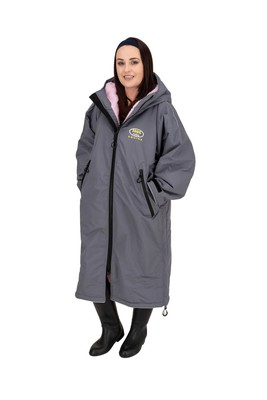 Equestrian coat Snugrobes equine waterproof dry robe Womens horseriding ...