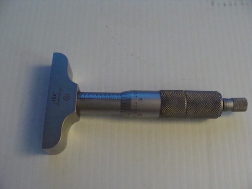 Mitutoyo Depth Gage .001 Micrometer 813597 Japan Price Reduced! | eBay