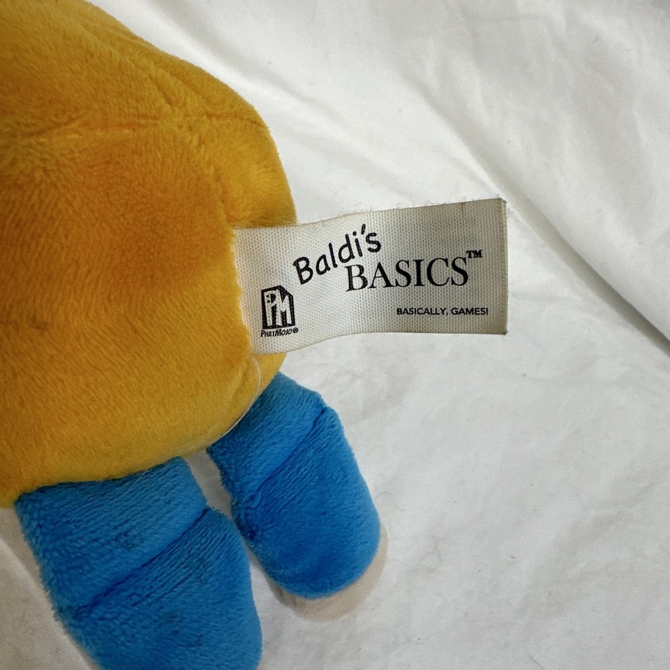 Baldis Basics Happy Bully Yellow Shirt Plush Doll 2019 Basically Games 9” | eBay