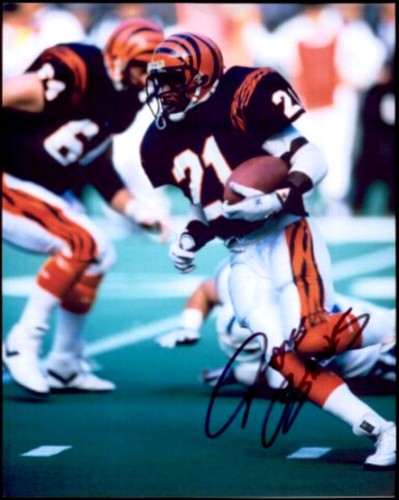 James Brooks Cincinnati Bengals Autographed Signed 8x10 Bengals Photo ...