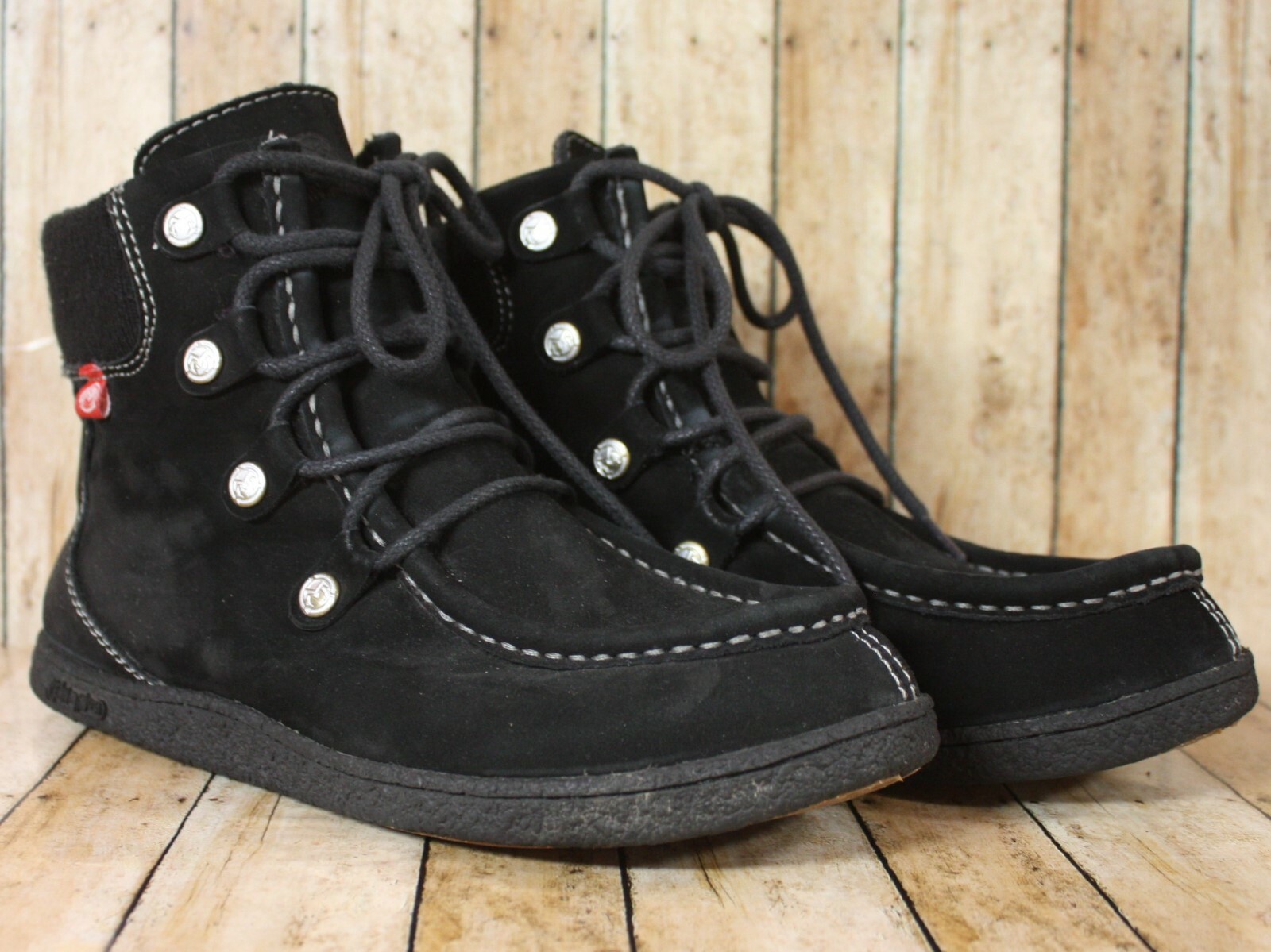 Ocean Minded by Crocs Imua Moc Toe Suede Lace-Up Recy… - Gem