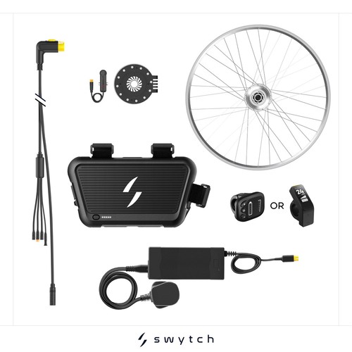 Swytch GO Electric Bike Conversion Kit | Battery Included 36V 250W 26 ...