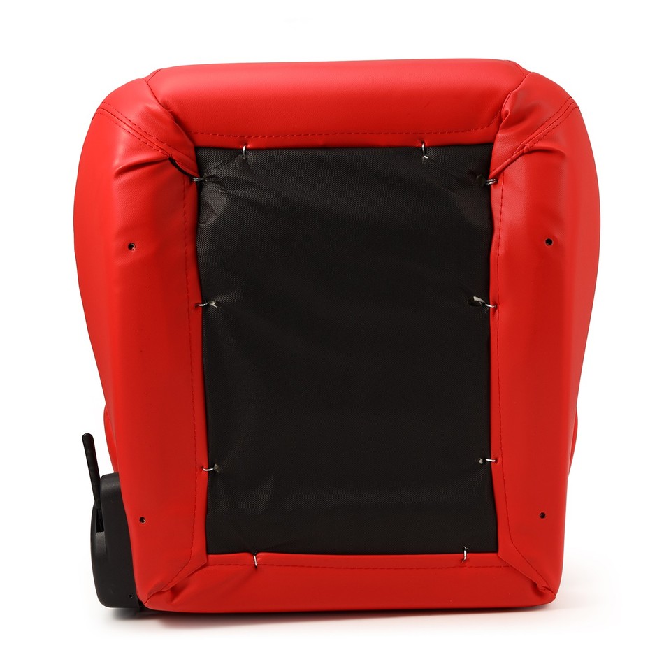 1 Pair Red Universal PVC Leather Easy Reclinable OBS Style Seats Car ...