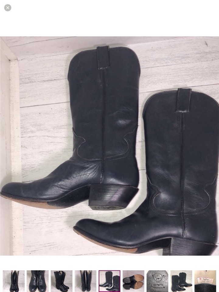 Handmade Cowboy Boots Women’s Size 9. These Boots Are Beautifully Made ...
