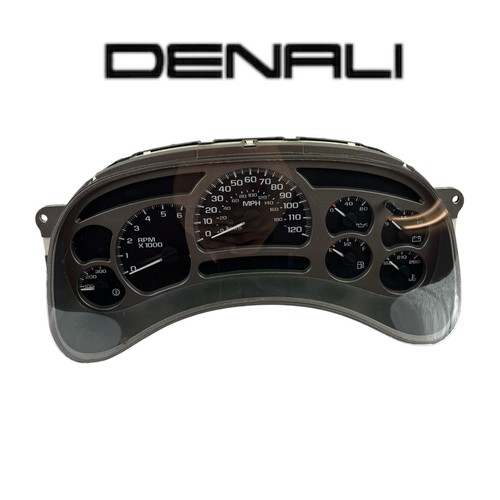 2003-2006 GMC Yukon Denali Instrument Panel Gauge Cluster Speedometer ...