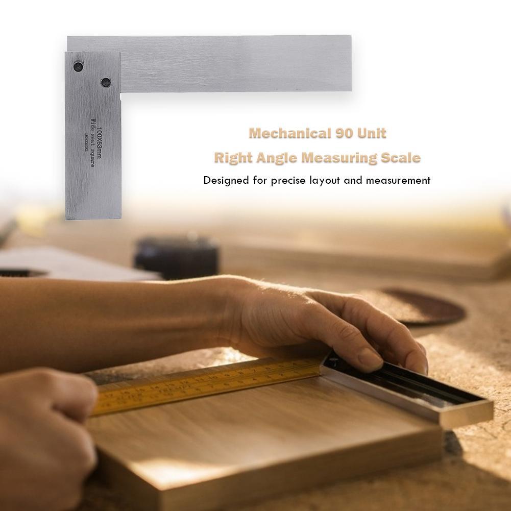 90 Degree Angle Ruler Woodworking Right Angle Protractor Measure ...