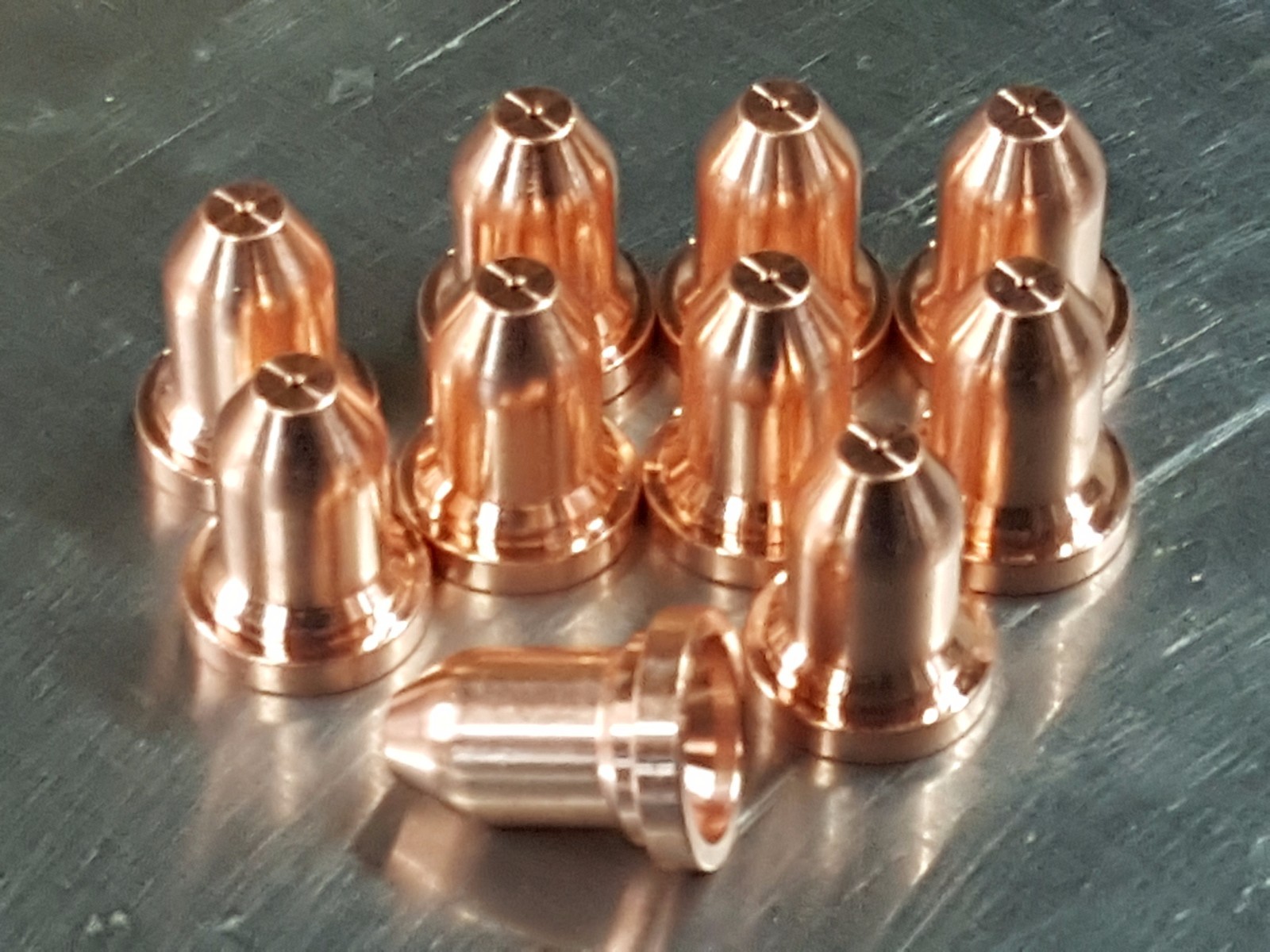 10pc Kp2842-2 Kp2842-1 Plasma Torch Tips Electrodes for Lincoln 375 ...