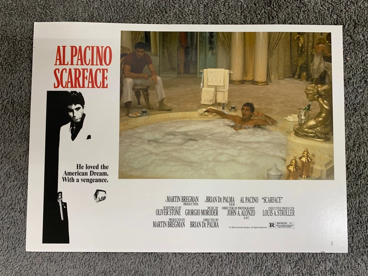 Scarface Movie Poster Hot Tub