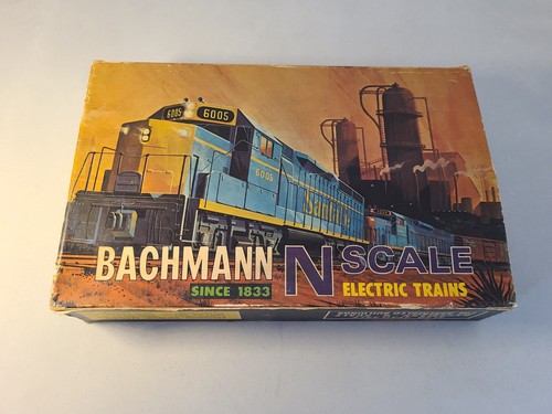 Bachmann N Scale 5 Car Set No. 4325 Sante Fe GP-40 Diesel Vtg | eBay